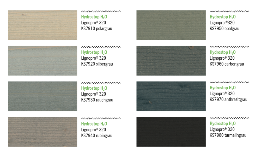 Fassadenprofil LIGNOPRO® 320 Hydrostop H₂O | Mocopinus